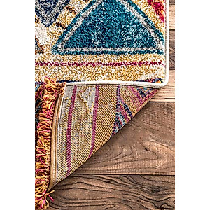 nuLOOM Aztec Atzi Area Rug, 5' x 7' 5", Orange