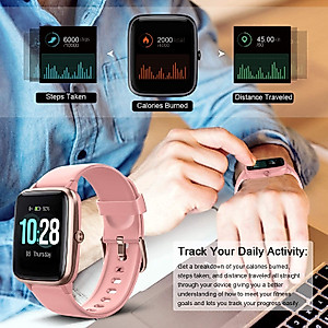 Smart Watch for Android/Samsung/iPhone, Activity Fitness Tracker with IP68 Waterproof for Men Women, Smartwatch with 1.3" Full-Touch Color Screen, Heart Rate & Sleep Monitor 这个系统行不行？