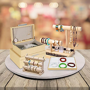 Sophinique 16 inch Stingray Lazy Susan Kitchen Turntable for Pantry Cabinet Or Table,Lazy Susan Organizer,Kitchen Turnable, Lazy Susan Rotating Turntable Dinning Tabletop (Grey)