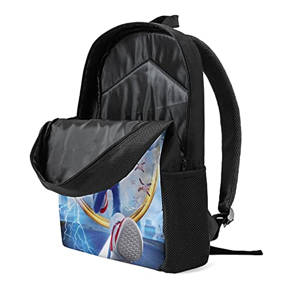 Fashion Cartoon Backpack 17IN 3D Printed Anime Causal Daypack Lightweight Travel Bookbag Birthday Gifts Bag S5