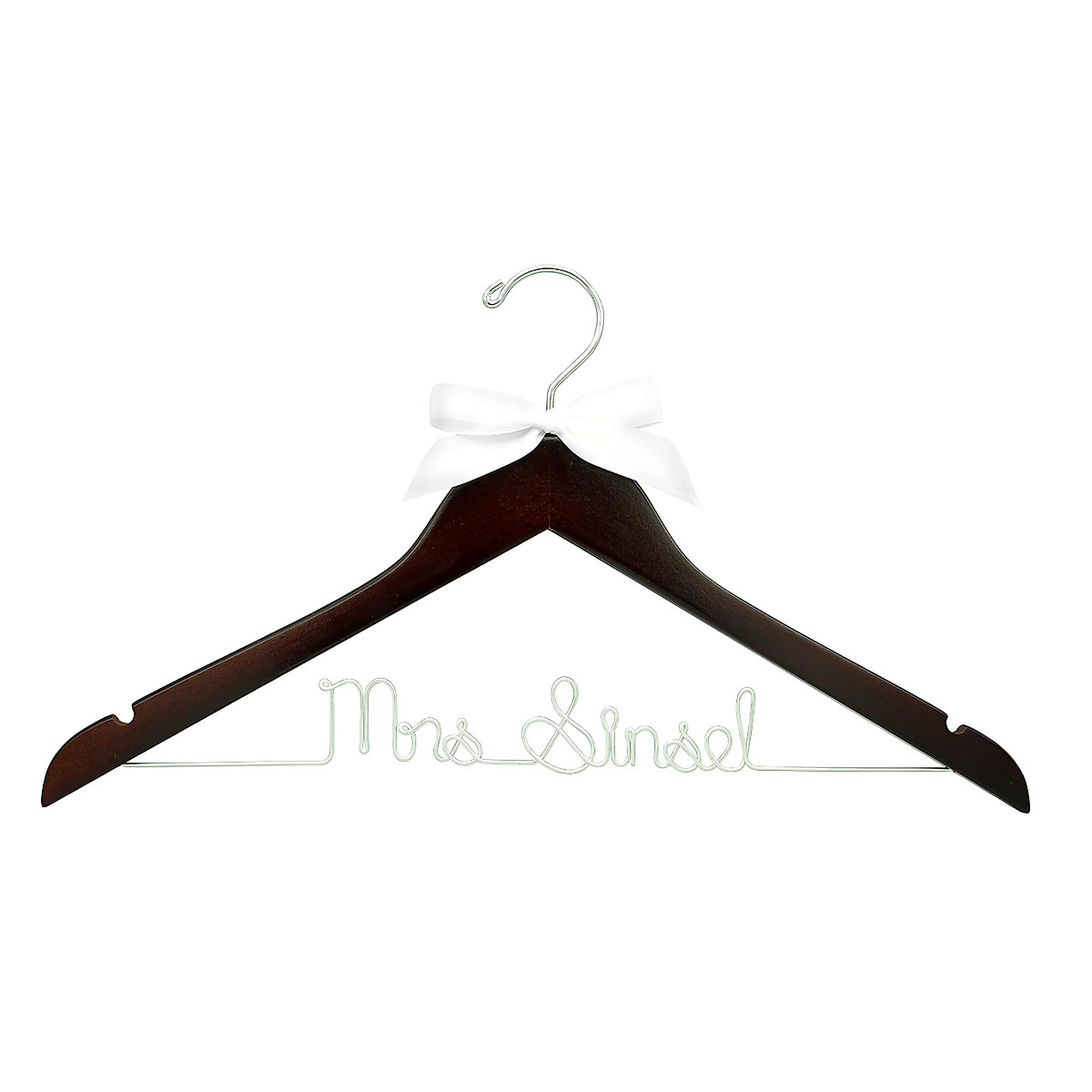 Bridal Hanger, Wedding Hangers, Personalized Bride Hanger, Unique Hanger, Mrs Hanger, Custom Hanger