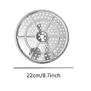 AISIBO Stainless Steel Canner Rack, 2PCS Pressure Cooker Rack, Canner Rack, Pressure Cooker Canner Rack for Pressure Canner Cooking, Toast, Baking, Compatible