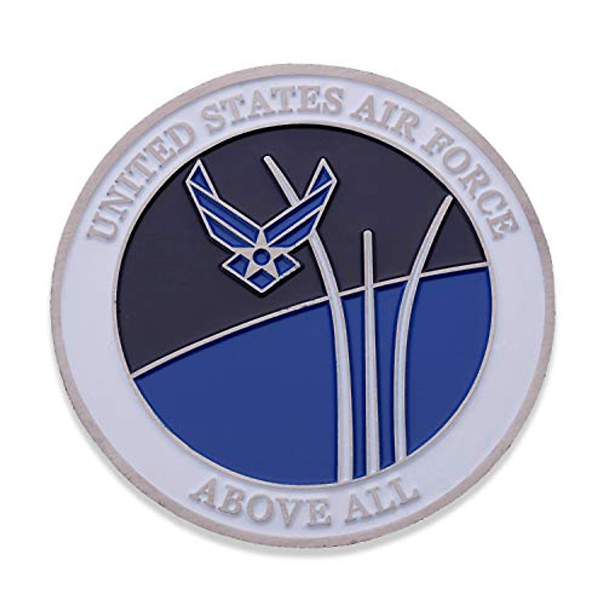 Air Force Above All Challenge Coin - USAF Veteran Military Coin - Officially Licensed - Designed by Military Veterans