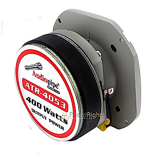 1 Pair Audiopipe Super Tweeter (2) ATR-4053 400w Car Stereo Bullet 4"