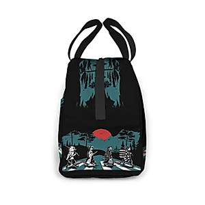 YRPCAI Boys And Girls Anime Lunch Bag Cartoon Reusable Insulation, Refrigerated Lunch Box Storage Bag 3-One Size