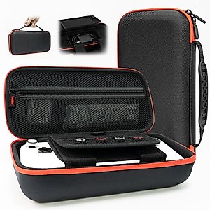 Lersyco Carrying Case for Rog Ally, Rog Ally handheld Case with Hard Shell, Black Rog Ally Carry Bag for Buttons/Joysticks Protection, Protective Travel Case