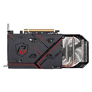 ASRock AMD Radeon RX 6500 XT Phantom Gaming D 4GB OC GDDR6 0dB Silent Cooling 18 Gbps 64-bit 7680 x 4320 Graphics Card Dual Fan HDMI DisplayPort