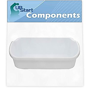 240356401 Door Bin Replacement for Kenmore/Sears 25353612303 Refrigerator - Compatible with 240356401 White Door Bin - UpStart Components Brand