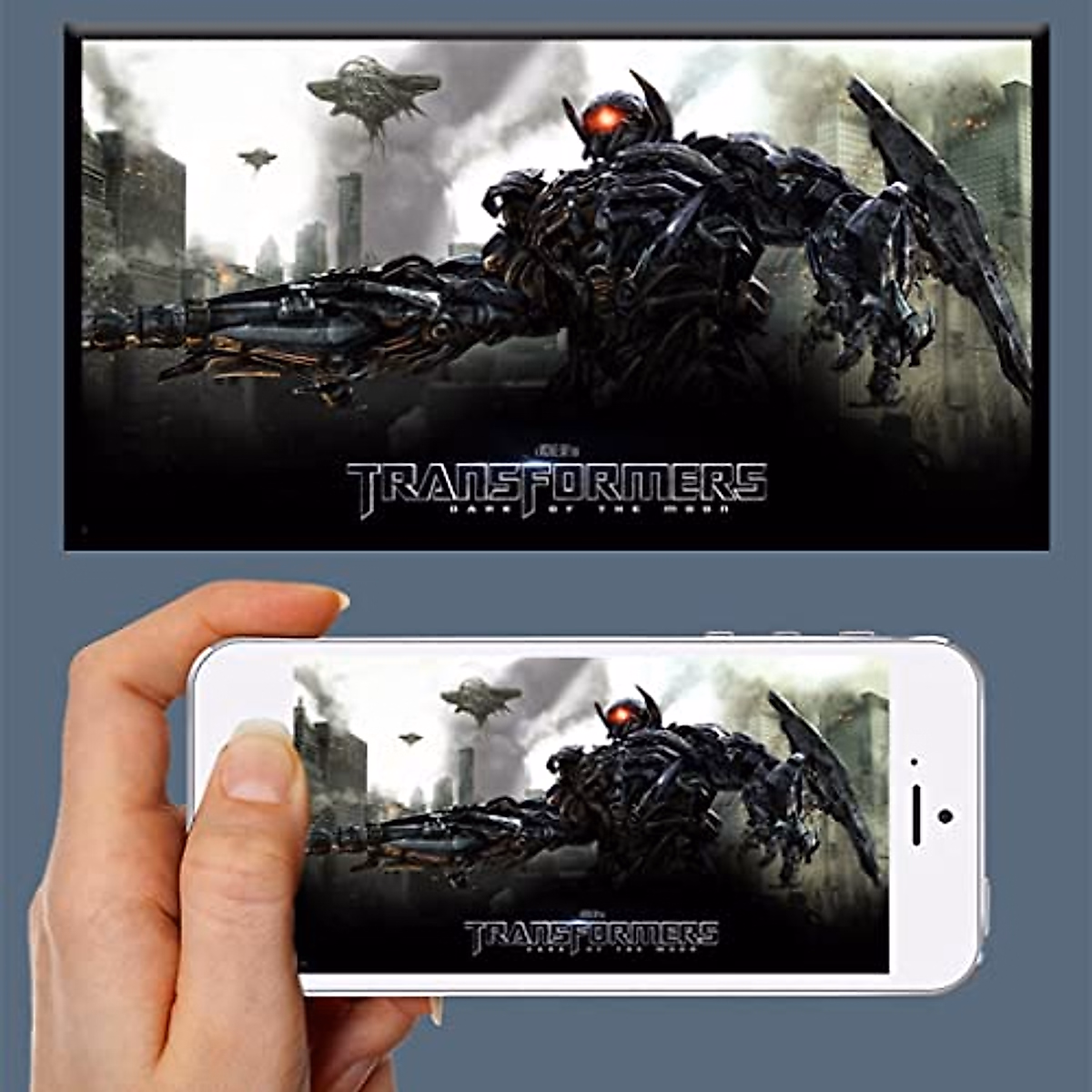 XINGTU S350 Mini Dlp Projector Smart Tv Android 9.0 Pico Protable 1080p Outdoor 4k Cinema for Smartphone ( Color : D )