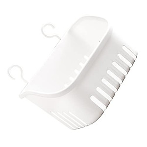 Shower Storage Plastic Hanging Shower Caddy Basket: Bath Shower Connecting Organizer Storage Basket with Hook for Bathroom Kitchen Pantry Bathroom Dorm Room Shower Toy Holder