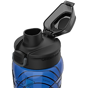 Under Armour 24oz Water Bottle, Pro Lid Cover, Shatter Proof, Stain & Odor resistant, Royal