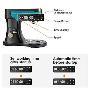 ZACME 7.4QT Commercial Stand Mixer 800W with Aluminum cast body and NSF Certified, Mixers Kitchen Electric Stand Mixer with 3 Stainless Steel Accessories, stand Mixer Use for household and Commercial