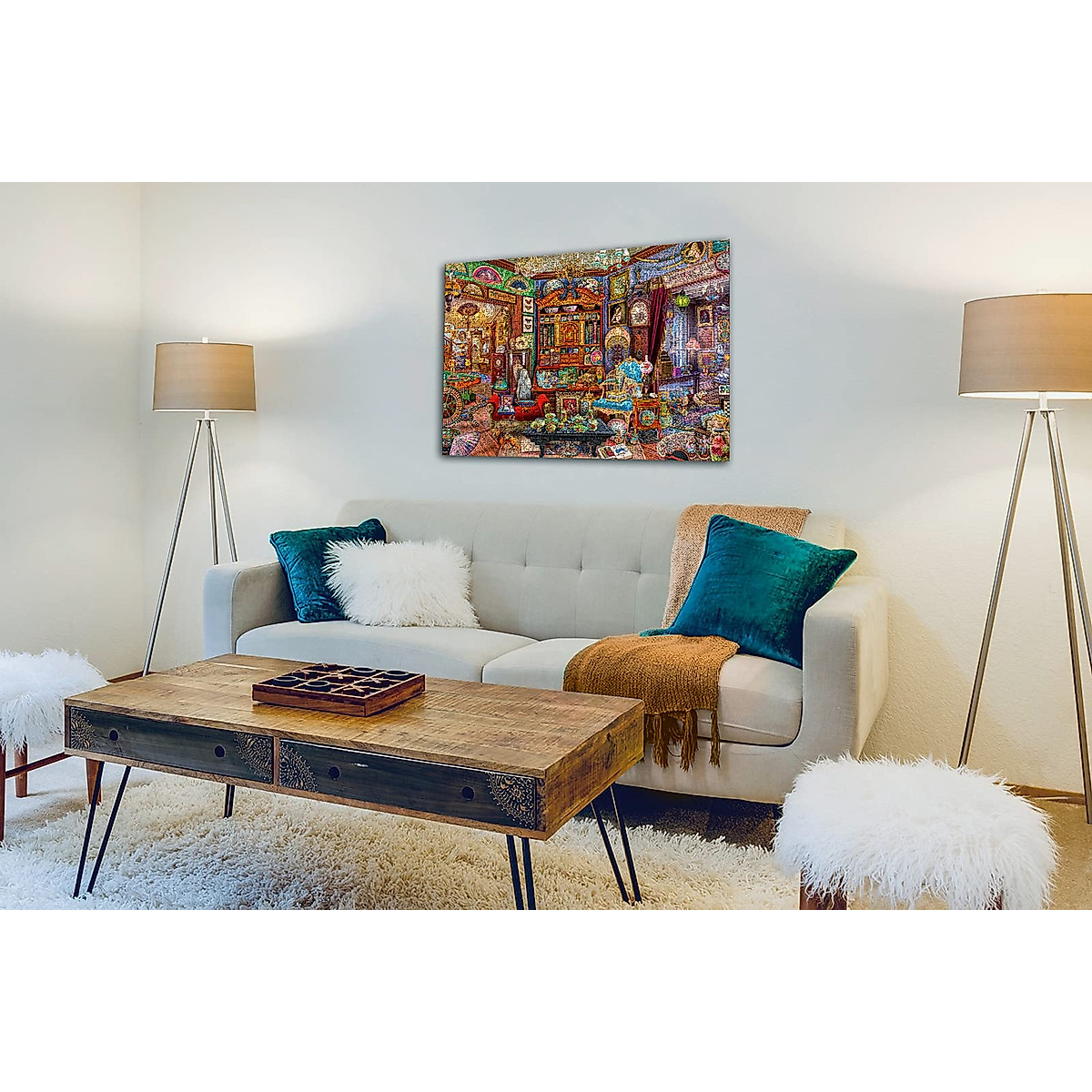 Ravensburger Aimee Stewart Treasure Trove 1000 Piece Jigsaw Puzzles for Adults and Kids Age 12 and Up