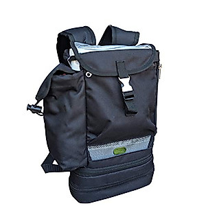 Backpack for Philips Respironics SimplyGo Min POC (only fits the SimplyGo mini, not the regular) Carrying Holder Backpack for both standard & extended batteries