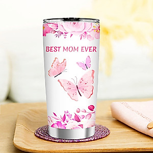 WNNNS Gifts for Mom - Stainless Steel Tumbler 20oz Gift For Women - Birthday Mother's Day Gifts for Women Mom Wife Grandma Nana & Mothers Day Gifts From Daughter Son - Christmas Gifts For Mom From Kid