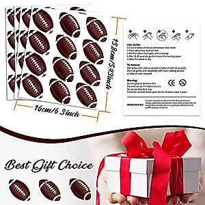 Football Temporary Tattoos Stickers,20 Sheets 240 Pieces Football Themed Tattoos Stickers Party Decoration Supplies Party favors for Kids Adults