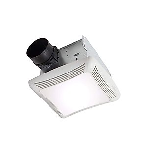 Nutone 80 CFM Ceiling Bathroom Exhaust Fan with Light