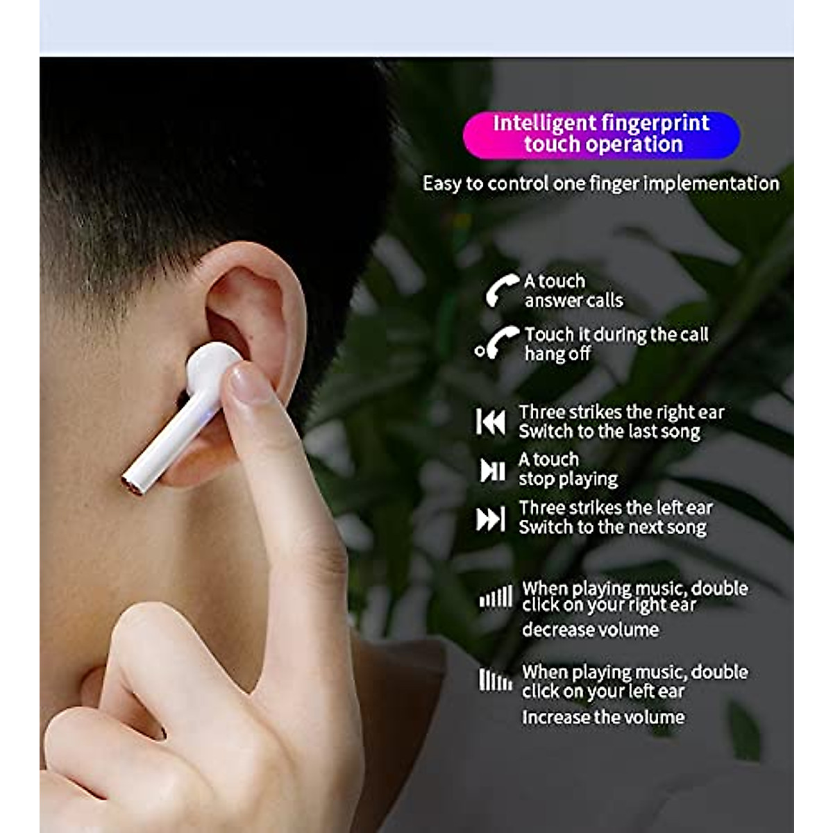 J3 Pro TWS Bluetooth Earphones 5.2 Wireless Earbuds Stereo Sports Waterproof Earphone Handsfree Phone HD Gaming Sport Earbuds