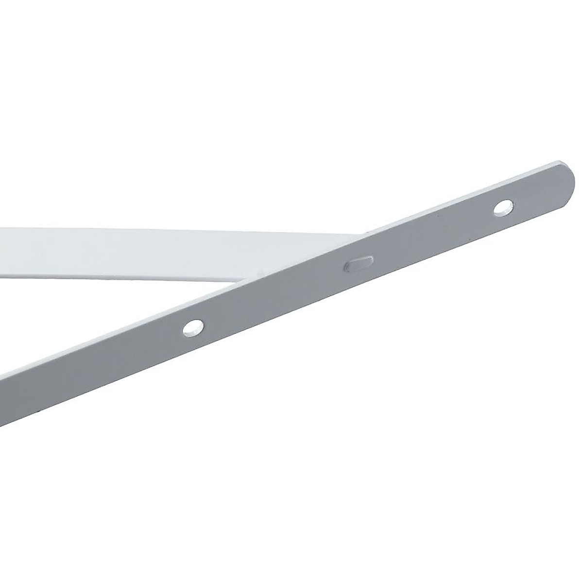 Urjumpea 10 Pack Shelf Brackets 5 inches x 8 inches Heavy Duty Metal Shelf Supports 90 Degree Triangle Wall Mount Angle L Bracket Floating Shelf Brackets with Screws