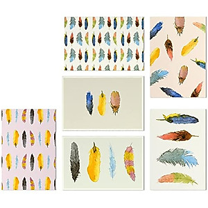 Assorted Thank You Cards Bulk, Blank Greeting Notes with Envelopes (4x6 In, 144 Pack)