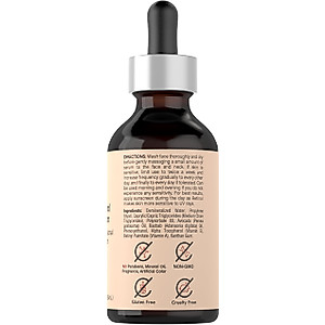 Coera Retinol Serum for Face | 2 fl oz | Professional Strength Formula | Free of Parabens & Fragrances | Packaging May Vary