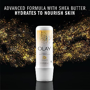 Olay In-Shower Rinse-Off Body Conditioner for Dry Skin with B3 and Shea Butter for Lasting Hydration, 8 Fl Oz (Pack of 6)