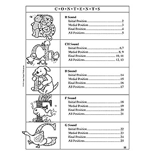 Super Duper Publications | 134 Sound-Loaded Scenes for Articulation: 20 Sounds plus Blends Book | Educational Learning Resource for Children