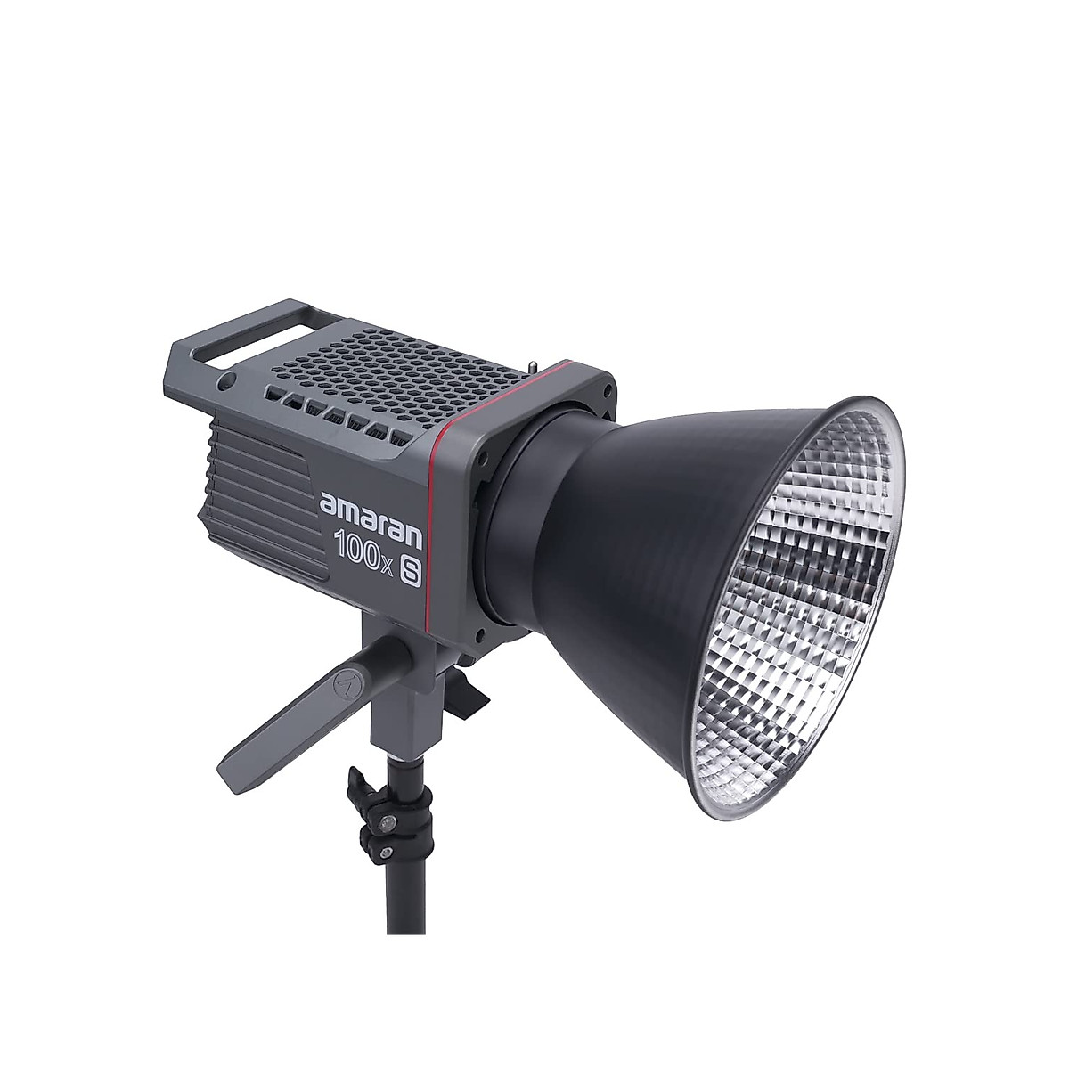 amaran 100x S Bi-Color Bowens Mount Point-Source LED Video Light,100W Output Studio Light,Bluetooth App Control 9 Built-in Lighting Effects DC/AC Power Supply Ultra Silent Fan(amaran 100xS)