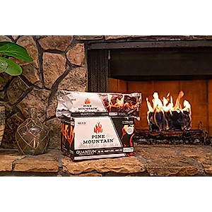 Pine Mountain Quantum 2.5 Hour Easy-Light Firelogs, 4 Count