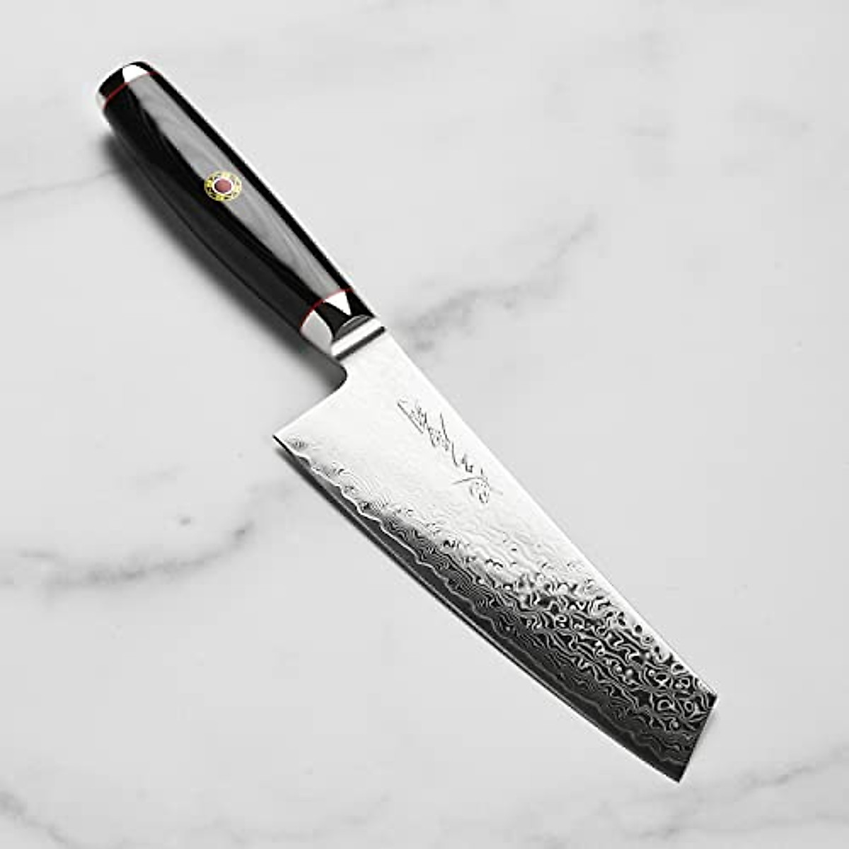 Enso SG2 Prep Knife - Made in Japan - 101 Layer Stainless Damascus Utility Knife, 5.5"