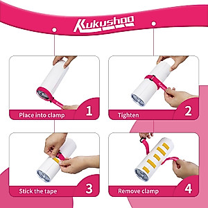 Sublimation Tumblers Pinch 4 Pack,Perfect Tumbler Clamp Tool for 15-30 Oz Sublimation Blanks Tumblers, Pinch Tumbler Perfect Clamp Grip Tool, Supplies for Sublimation Paper,Tumblers （red）