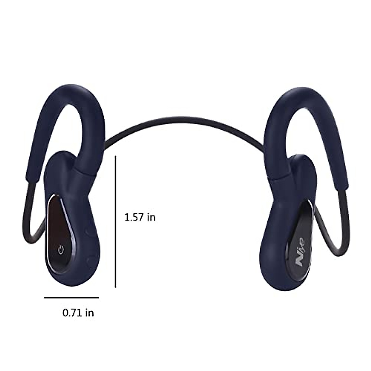 #sR8Zd4 Bluetooth Headphones Wireless Earbuds Bluetooth 5 0 Waterproof Sports Earphones with Microphone for Calls