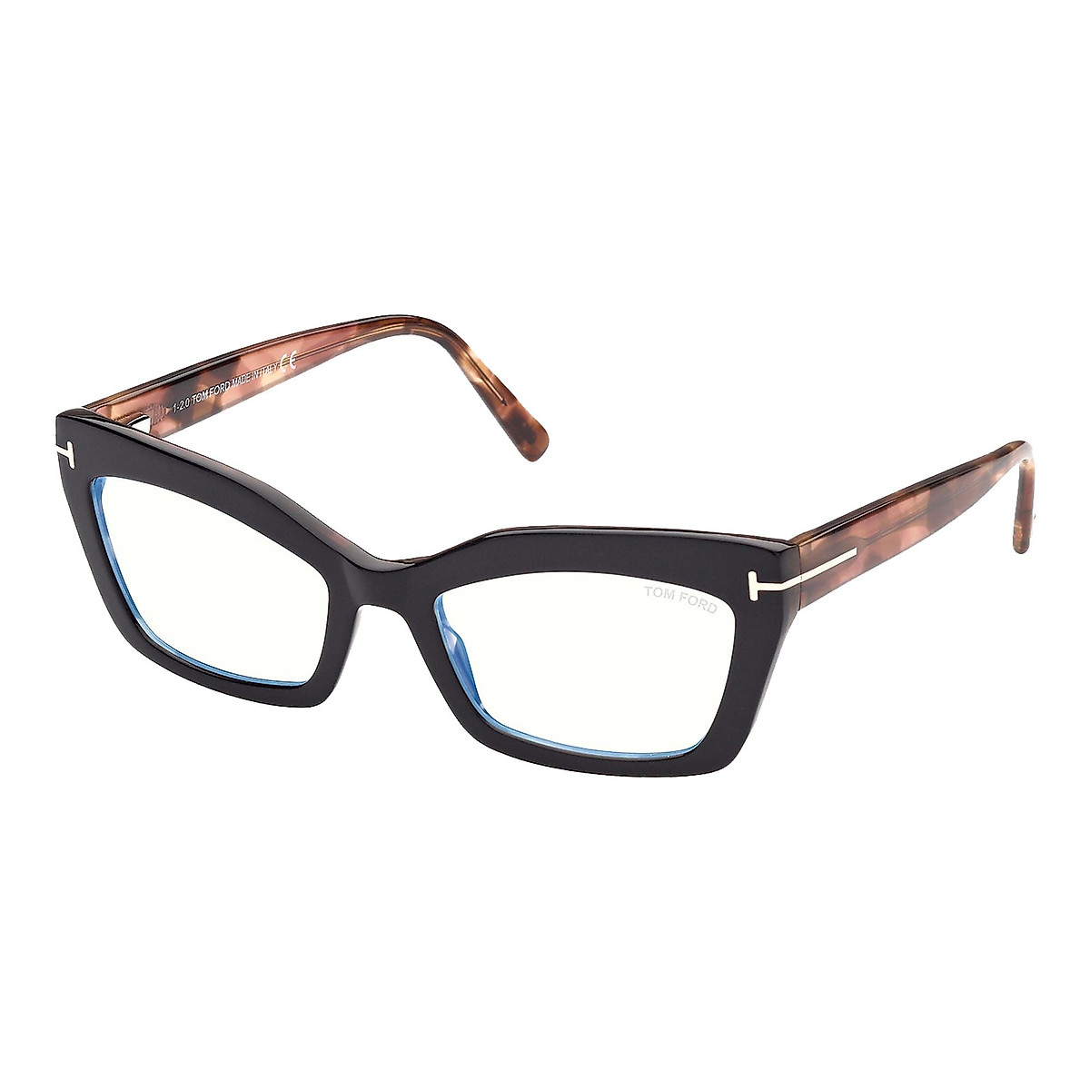 Tom Ford FT 5766-B BLUE BLOCK Black Havana/Blue Filter 54/19/140 women Eyewear Frame
