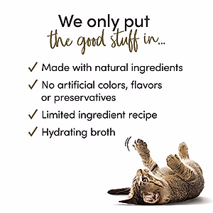 Applaws Natural Wet Cat Food, Limited Ingredient Cat Food Pouches- Chicken Breast with Pumpkin in Broth - 12 x 2.47oz Pouches