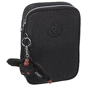 Kipling Women Pencil Case, Black, 21cm