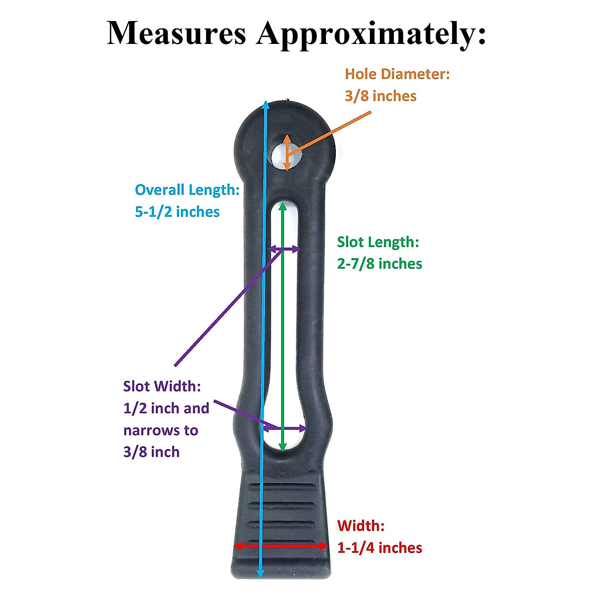 Rubber Hood Straps Body Latch for Yamaha UTV 8V0-77171-00 /JA1-R271A-00-00/94051-115-0000 / Snowmobile 12-1871 HISUN YAMAHA RHINO UTV MASSIMO BENNCHE QLINK COLEMAN (2)