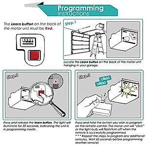 Garage Door Remote Opener for Sears Craftsman Liftmaster (139.53681) 971LM