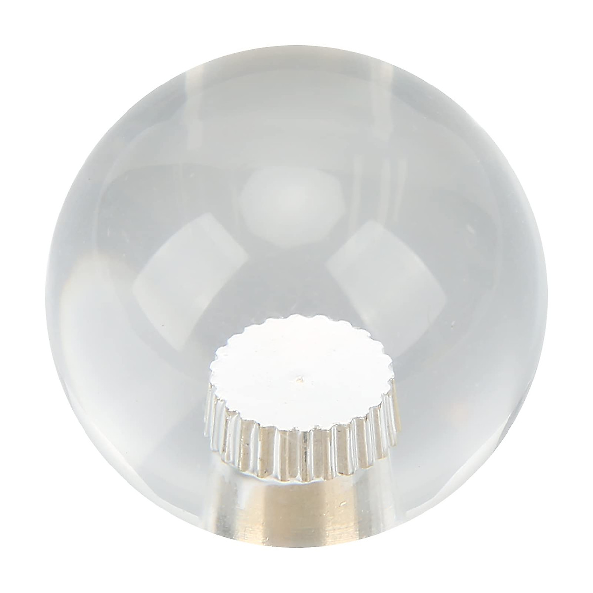 EVTSCAN 35mm Crystal Round Transparent Rocker Ball Head - Arcade Game Machine Joystick Handle Top Ball
