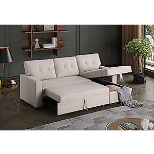 Devion Furniture Cendol Sofabed, Beige