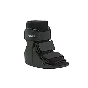 United Ortho USA14015 Short Cam Walker Fracture Boot, Medium, Black