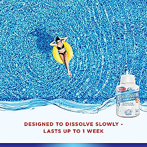 HTH 42031 1" Chlorinating Tablets Swimming Pool Chlorine, 5 lbs