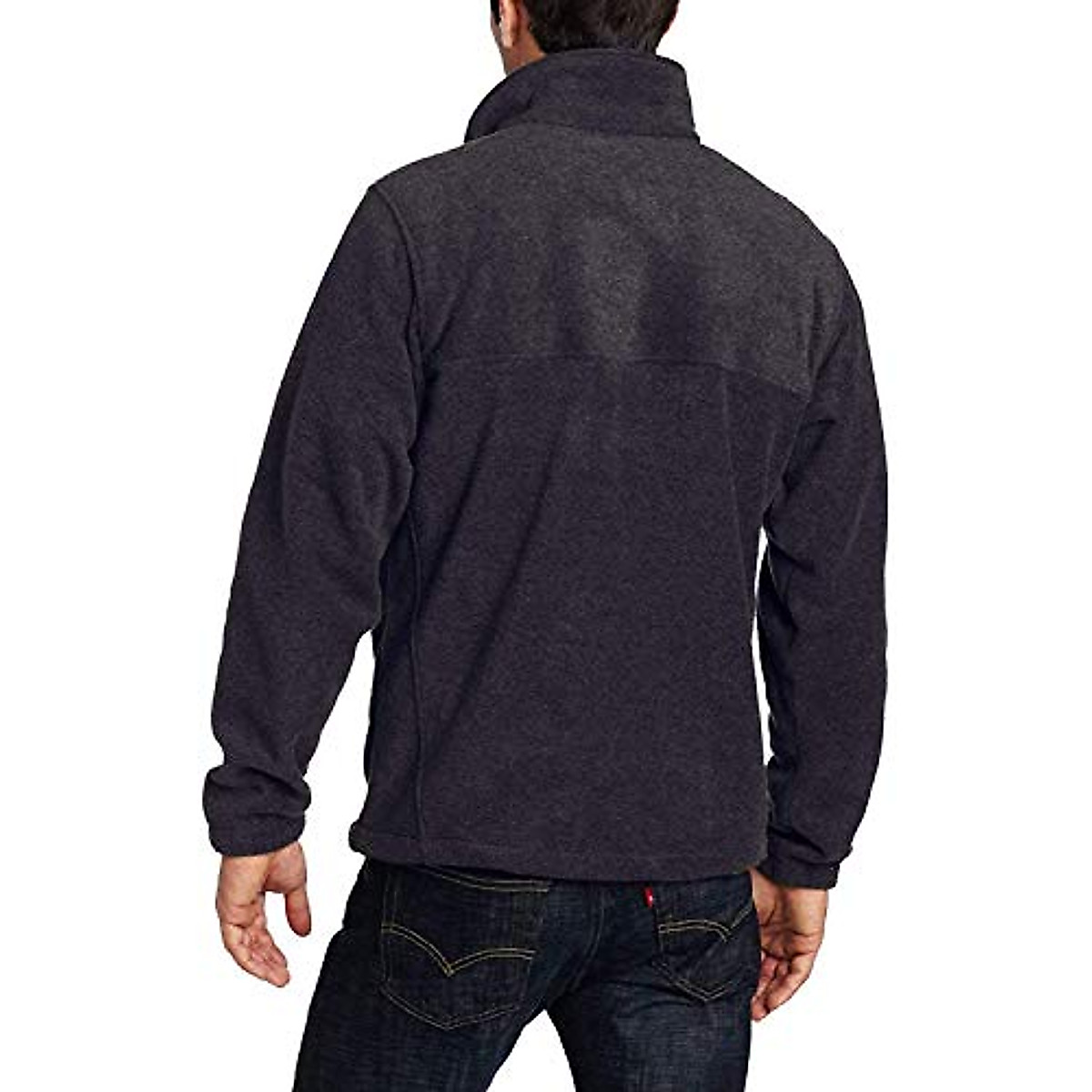 Columbia Men's Granite Mountain Fleece Jacket (X-Large, Charcoal Heather)