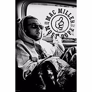 Remembering Mac Miller Poster Most Dope Music Musician Famous People Aesthetic Classic Retro Vintage Living Room Bedroom Home Office Picture Photo Photograph Cool Wall Decor Art Print Poster 24x36