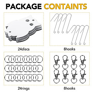 XPCARE 24PCS Bird Scare Devices - Owl Shape Bird Reflective Discs - Highly Reflective Double-Sided Bird Reflectors - to Keep Woodpecker Pigeon Owls Birds Away