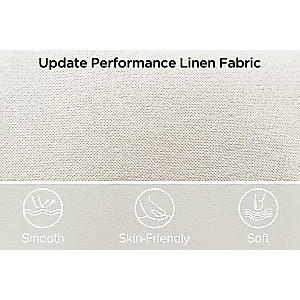 Youmumeub Oversized Modular Sectional Couch with 4 Lumbar Pillows, L Shaped Couches for Living Room, 130" 4 Seater Sofas with Storage Ottoman U Shaped Sofa, Beige