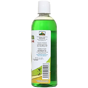 AUKAR Bergamot Shampoo 17.63 Fl Oz (PACK of 2) plus Key Chain Shampoo de Bergamota 500ml más Llavero. Twin Pack. 100% Natural.