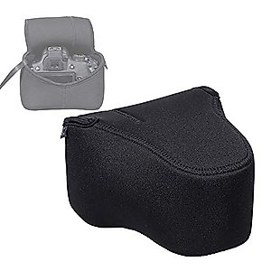 JJC Ultra Light Neoprene Camera Case Pouch Bag for a7 a7r a7s II III IV+24-70/ 28-70/ 55 f1.8/85 f1.8 Lens, Z6 Z7 Z6II Z7II+24-70/50mm f1.8, Fuji XT4 XT3 XT2, Water Resistant, Compatible with Sony A7
