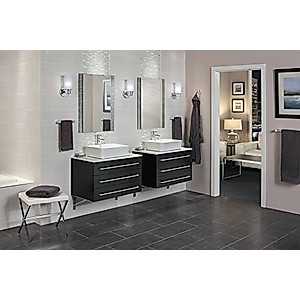 Moen YB0486CH Align 9-Inch Modern Hand -Towel Bar, Chrome