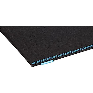 Itoya ProFolio Midtown Bag 14x21 - Black Artist Portfolio Carrier with Blue Stitching - Stylish Portfolio Folder for Artwork and Art Portfolios - Portable Art Portfolio Bag and Art Carrying Case