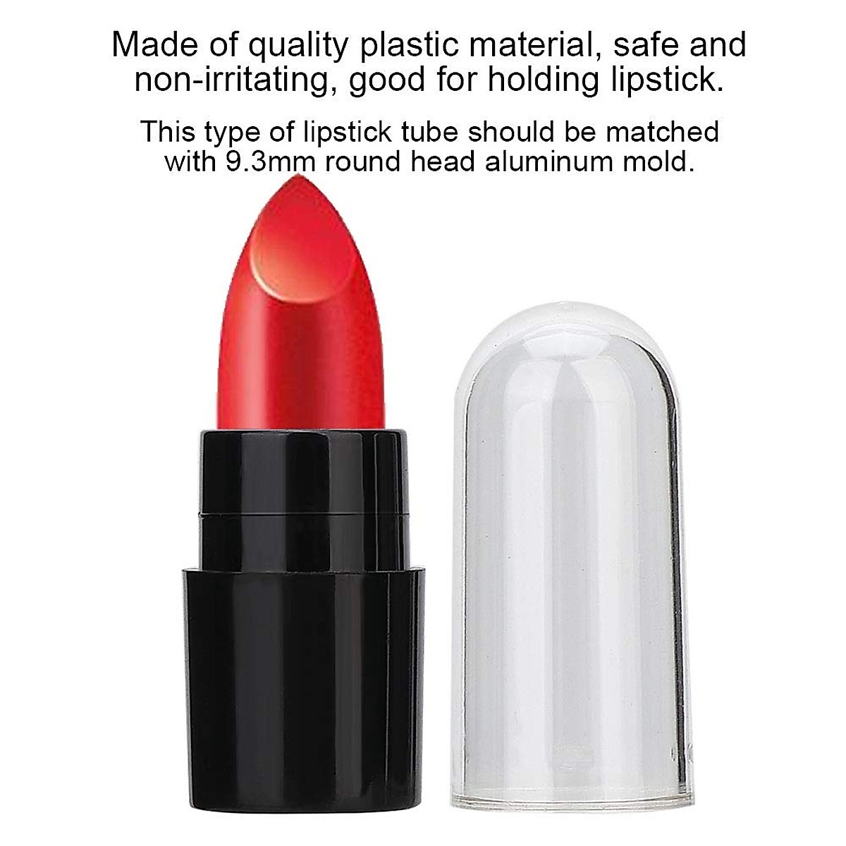 12pcs Mini Lip Gloss Tube Empty Lip Balm Containers, Plastic Lipstick Sample Tube Mini Lip Balm Empty Tube DIY Cosmetic Tool